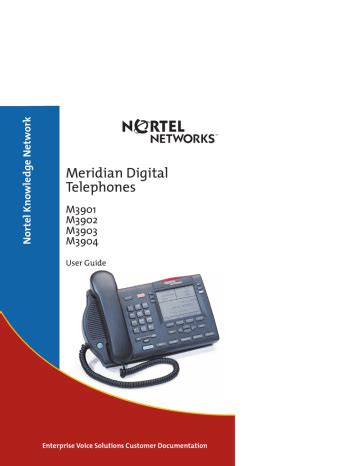 Nortel Networks M3900 M3902 M3903 M3904 User Guide Manualzz