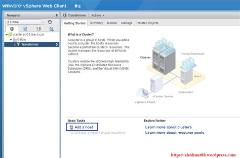 VSphere 6 Part 6 VCenter Server Basic Configuration