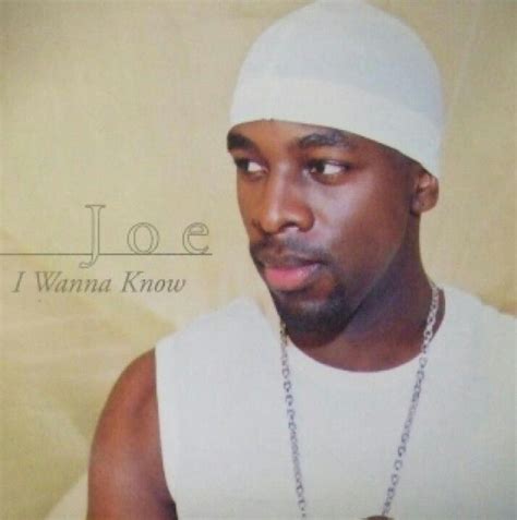Joe I Wanna Know Shes All I Wanna Be Album Cover