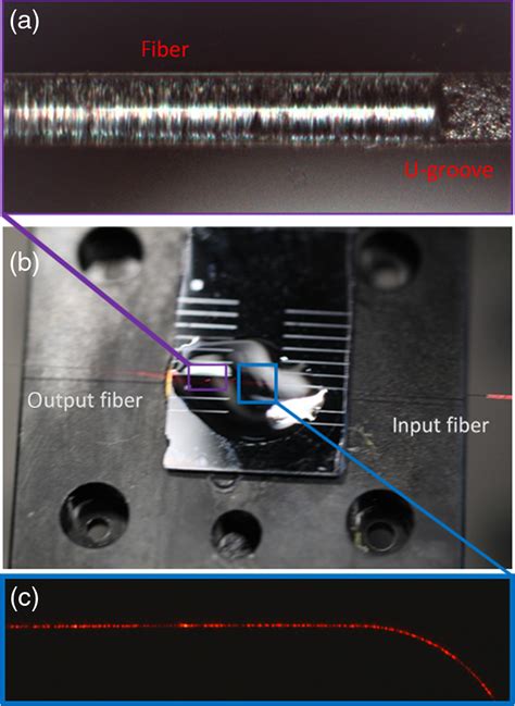 High Coupling Efficiency Passive Alignment Setup For Visible Range