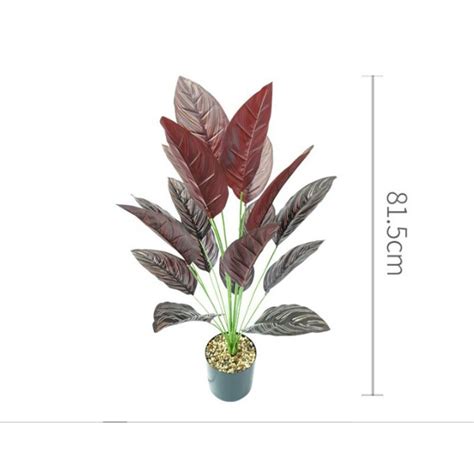 Jual Tanaman Hias Palsu Keladi K Daun Lateks Daun Keladi Artificial Daun Plastik Cabang