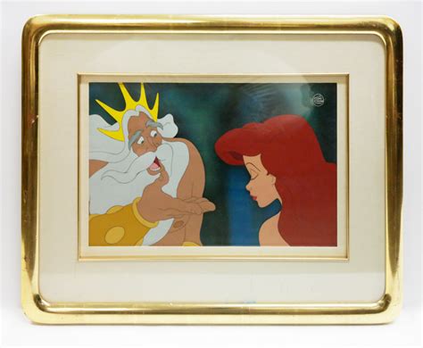 Little Mermaid Production Cel Id Augmermaid19600 Van Eaton Galleries