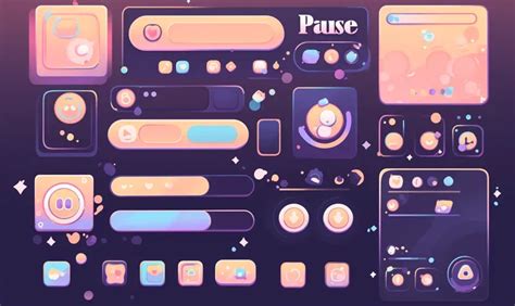 Video Game User Interface Layout Designs Midjourney Prompt Promptbase