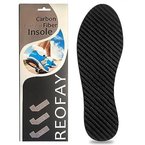 0298carbon Fiber Insole For Turf Toe Foot Fractures Hallux Rigidus