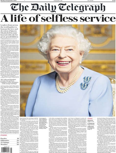 The Daily Telegraph 19 09 2022 Download Pdf Magazines Magazines