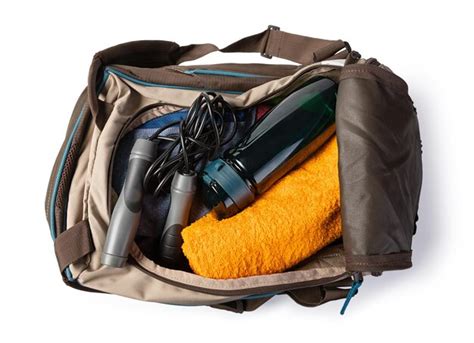 Premium Photo Sports Bag With Sports Equipment