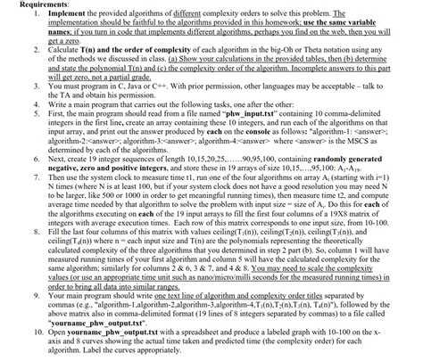 Solved Below Is The Hw Requirements And My Current