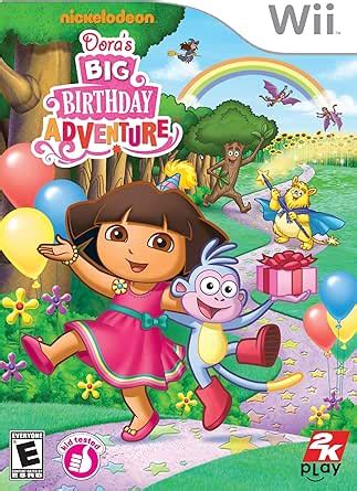 Dora The Explorer Doras Big Birthday Adventure Nintendo Wii