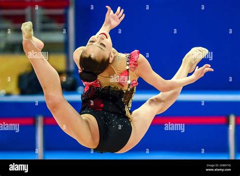 Oiwa Chisaki Of Japan During Rhythmic Gymnastics World Championships At