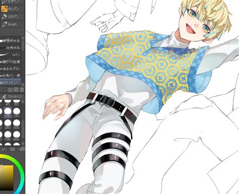 「線画の主張が控えめな感じで描けるようになりたいので絶賛練習中です 」soy太郎の漫画