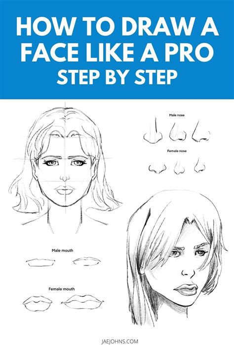 How To Draw Female Nose