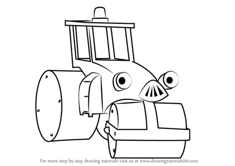 How To Draw Roley From Bob The Builder Bob The Builder Step By Step
