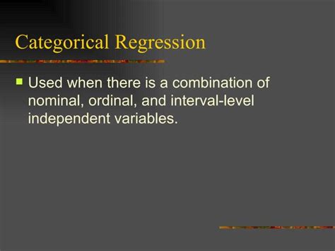 multiple regression presentation ppt science
