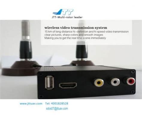Jtt 1000mw Av Wireless Video Transmitter Receiver Tx Rx System For Uav