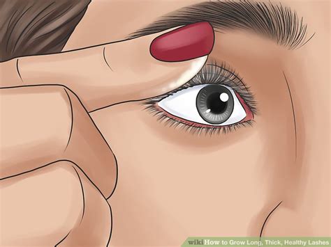 How To Grow Long Thick Healthy Lashes With Pictures Wikihow