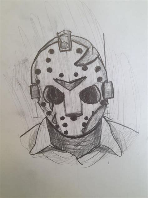 My Sketch Of Jason Voorhees Fandom