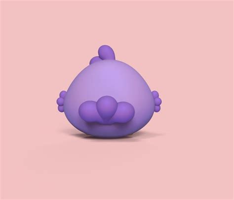 3d File Round Bird・3d Printer Design To Download・cults