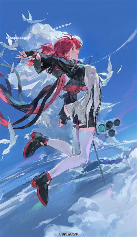 游戏《明日方舟》能天使壁纸图片最新 Bobopic