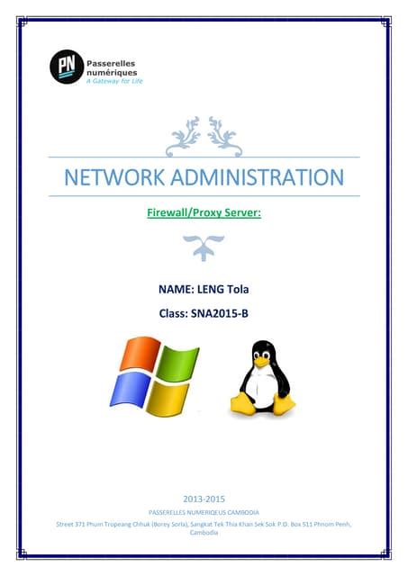 Configure Proxy Firewall On Suse Linux Enterprise Server 11 Pdf