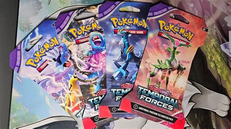 Pokémon Tcg Temporal Forces Pack Opening ×4 Youtube
