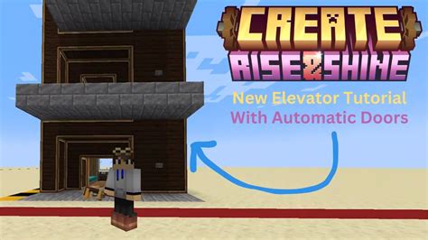 New Elevator With Automatic Doors Tutorial Create Mod 051 Rise