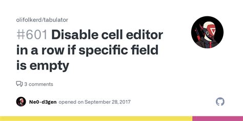 Disable Cell Editor In A Row If Specific Field Is Empty · Issue 601