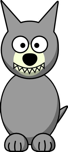 Wolf Cartoon Clip Art At Vector Clip Art Online Royalty