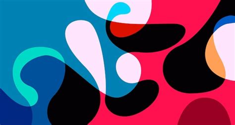 Premium Vector Abstract Liquid Shape Fluid Geometric Design Isolated Gradient Waves With