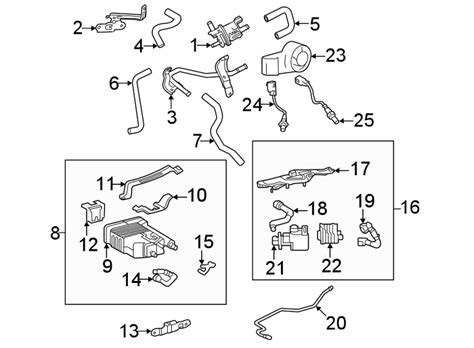 Toyota Tundra Evaporative Emissions System Lines 3 23828f4010