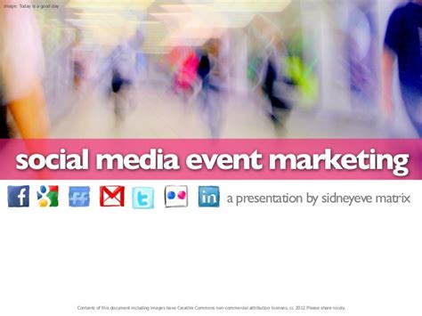 Social Media For Event Marketing