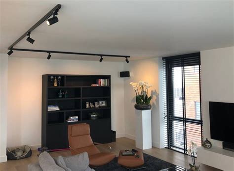 Rail Spot Gu10 Tuby Zwart Woonkamerverlichting Huis Verlichting