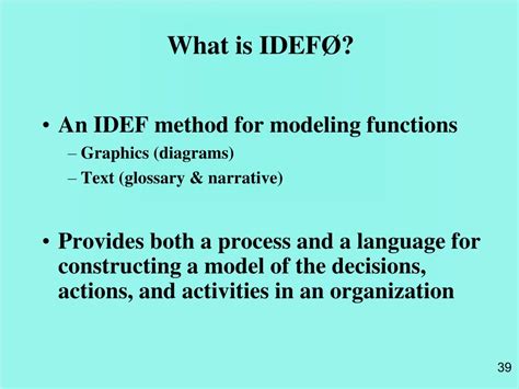 ppt function modeling using idef 0 powerpoint presentation free