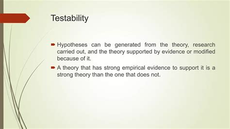Theory Analysis Pptx Science