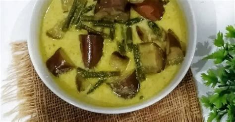 Resep Lodeh Terong Kacang Panjang Oleh Farida Sulthan 🇮🇩 Ig