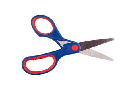 Premium Photo Pair Of Open Red Scissors