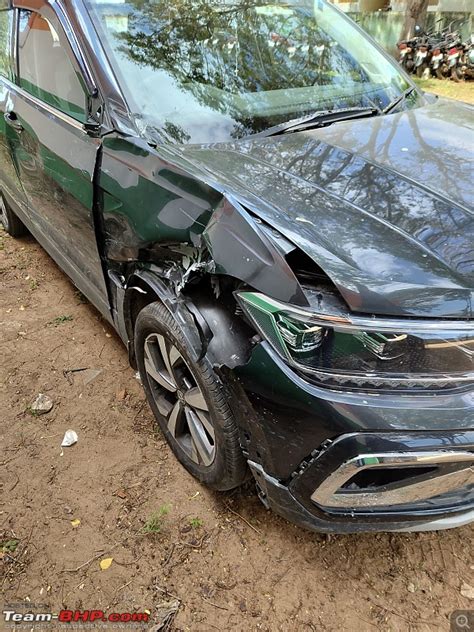 You Can Never Be Too Safe VW Taigun Accident Team BHP