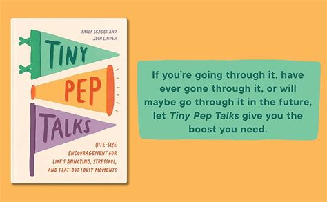 Tiny Pep Talks Bite Size Encouragement For Lifes Annoying Stressful