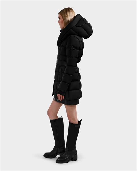 Rudsak Taylor M Womens Quilted Down Puffer Jacket Warm And Fitted Rudsak