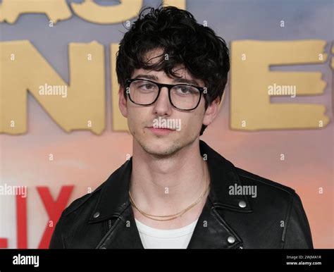 Los Angeles Usa 15th Feb 2024 Milo Manheim Arrives At The Netflixs