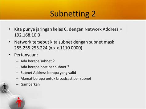 Ppt Jaringan Komputer Subnetting Powerpoint Presentation Free