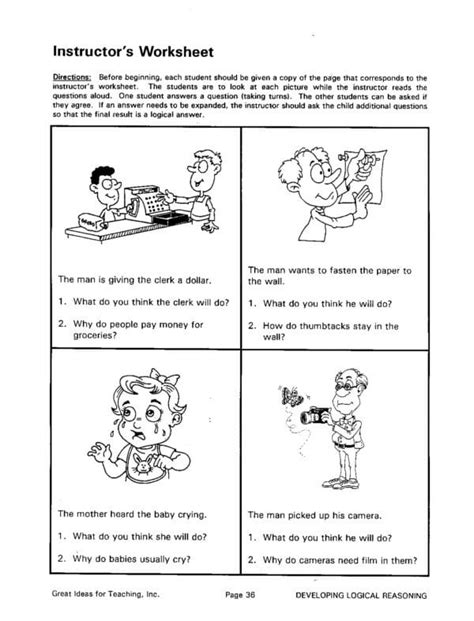 Developing Logical Reasoning Speech Corner