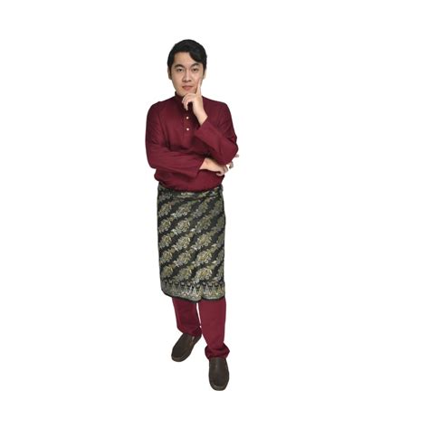 Xs Xl Baju Melayu Cekak Musang Dewasabaju Melayu Tradisionalbaju