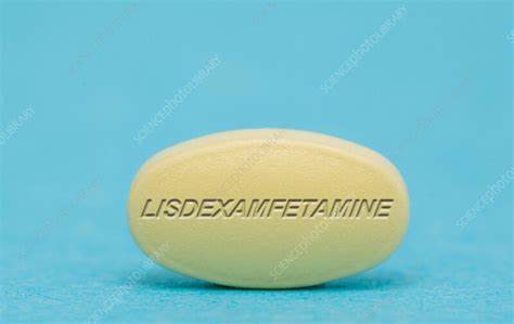 Lisdexamfetamine Pill Conceptual Image Stock Image F036 7812