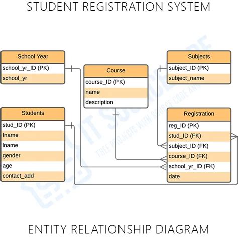 Student Registration System Er Diagram Entity Relatio Vrogue Co