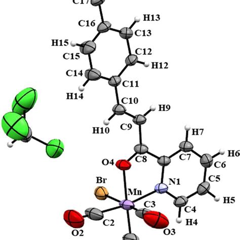 The X‐ray Crystal Structure Of 4chcl3 Thermal Ellipsoids Are Depicted Download Scientific