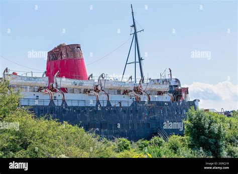 Mostyn North Wales Uk July 18 2021 Tss Duke Of Lancaster