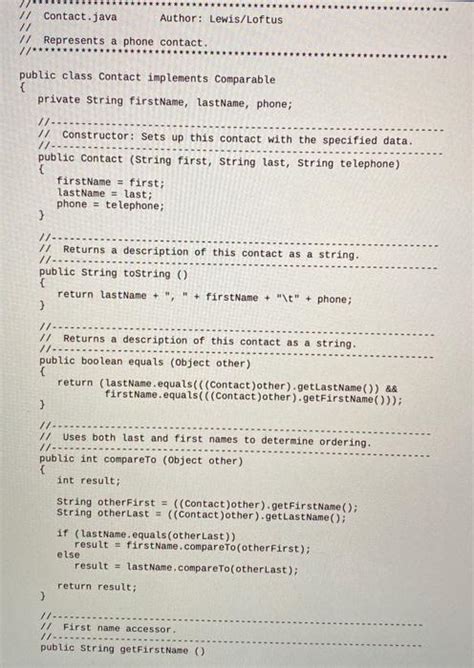 Solved Pp 104 Rewrite The Sorting Class So That Both