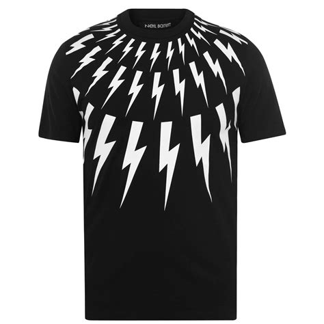 Neil Barrett Lightning Bolt T Shirt Frasers