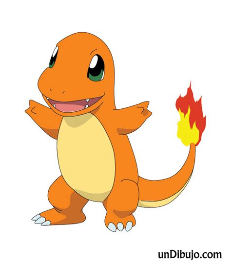 Dibujo de Charmander Pokemon para Imprimir Dibujos Fáciles