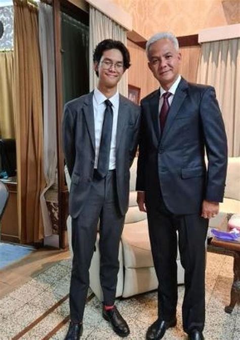Paras Anak Ganjar Pranowo Ganteng Maksimal, Netizen Auto Meleleh sampai Ingin Daftar Jadi Mantu ...
